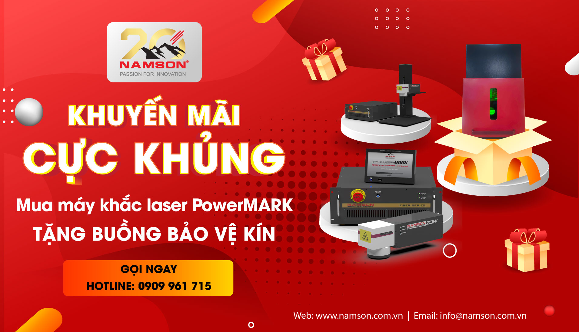 KHUYẾN MÃI RỘN RÀNG - NHẬN NGAY BUỒNG BẢO VỆ KÍN KHI MUA DÒNG MÁY ...